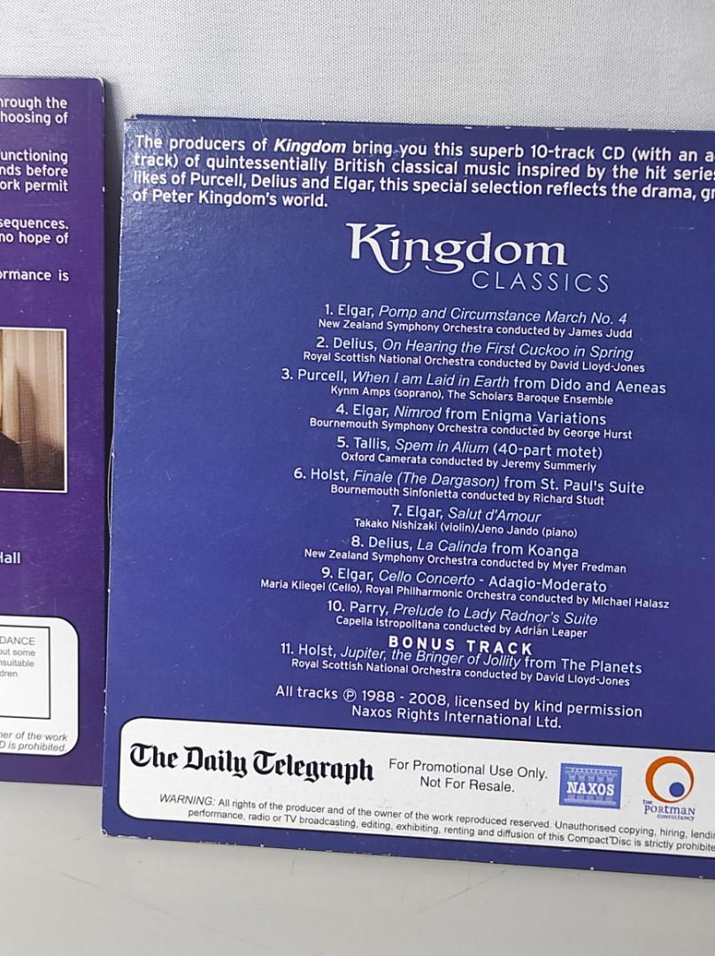 DVD The Daily Telegraph promotional DVD Churchill's Bodyguard & Kingdom ...