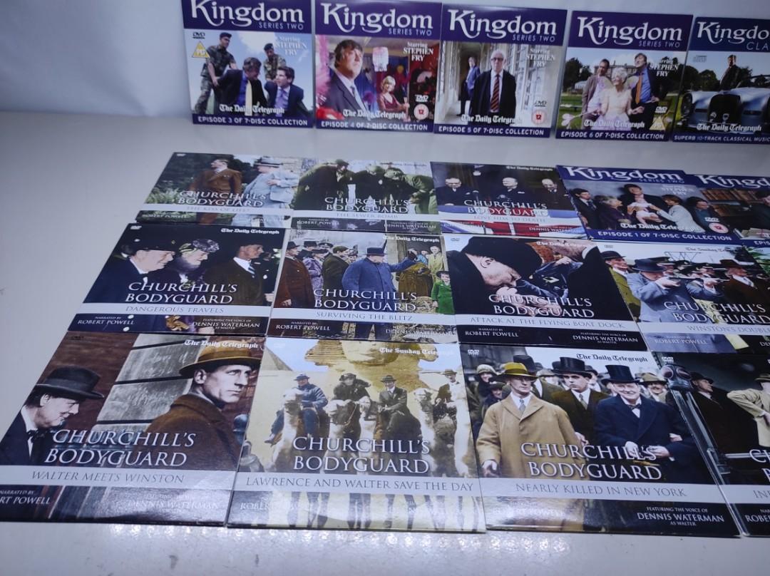 DVD The Daily Telegraph promotional DVD Churchill's Bodyguard & Kingdom ...