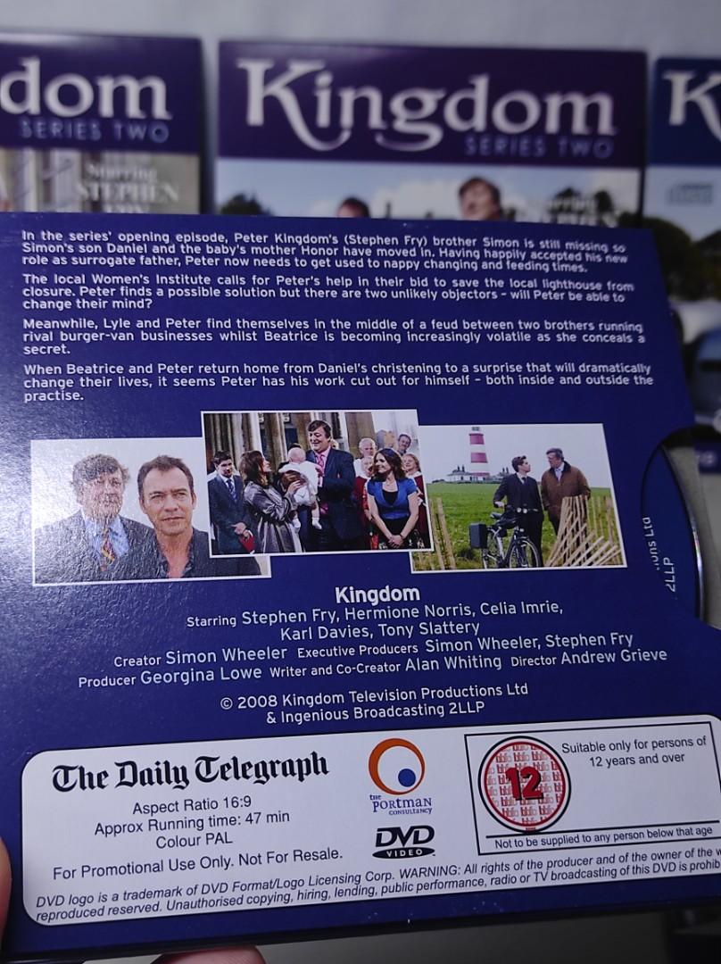 DVD The Daily Telegraph promotional DVD Churchill's Bodyguard & Kingdom ...