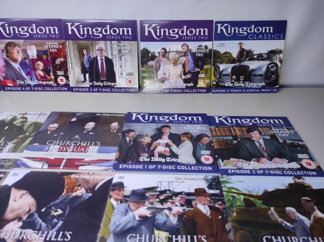 DVD The Daily Telegraph promotional DVD Churchill's Bodyguard & Kingdom ...