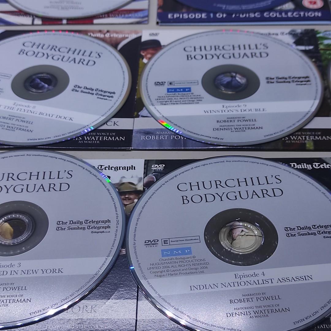 DVD The Daily Telegraph promotional DVD Churchill's Bodyguard & Kingdom ...