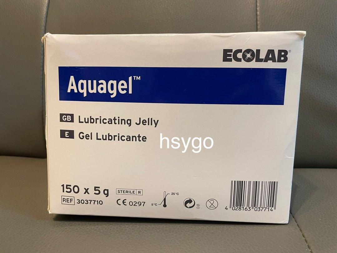 Ecolab 消毒 潤滑劑 5g 獨立包裝 散裝 Ecolab aquagel lubricating jelly sterile 5g sachets, 健康及營養食用品, 醫療用品和工具 ...