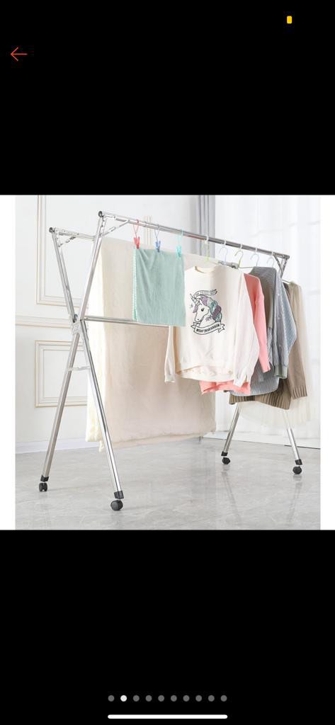 Extendable clothes rack, Furniture & Home Living, Outdoor Furniture on ...