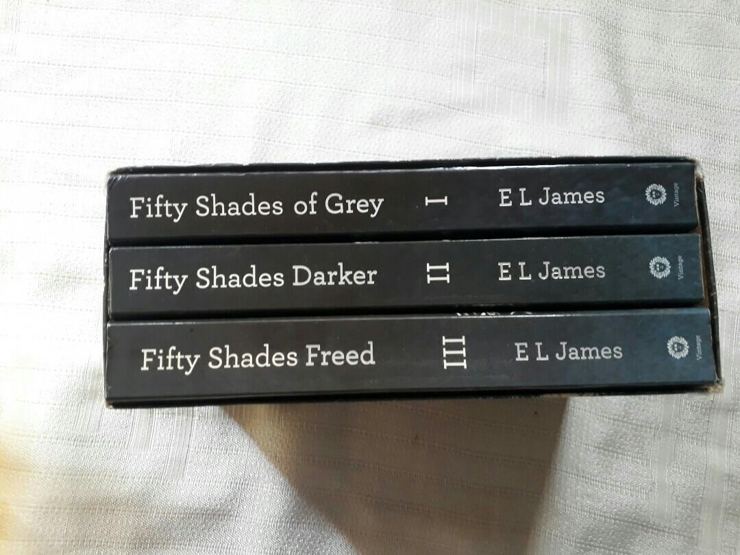 Fifty shades trilogy"Fifty shades trilogy EL James", Hobbies & Toys ...