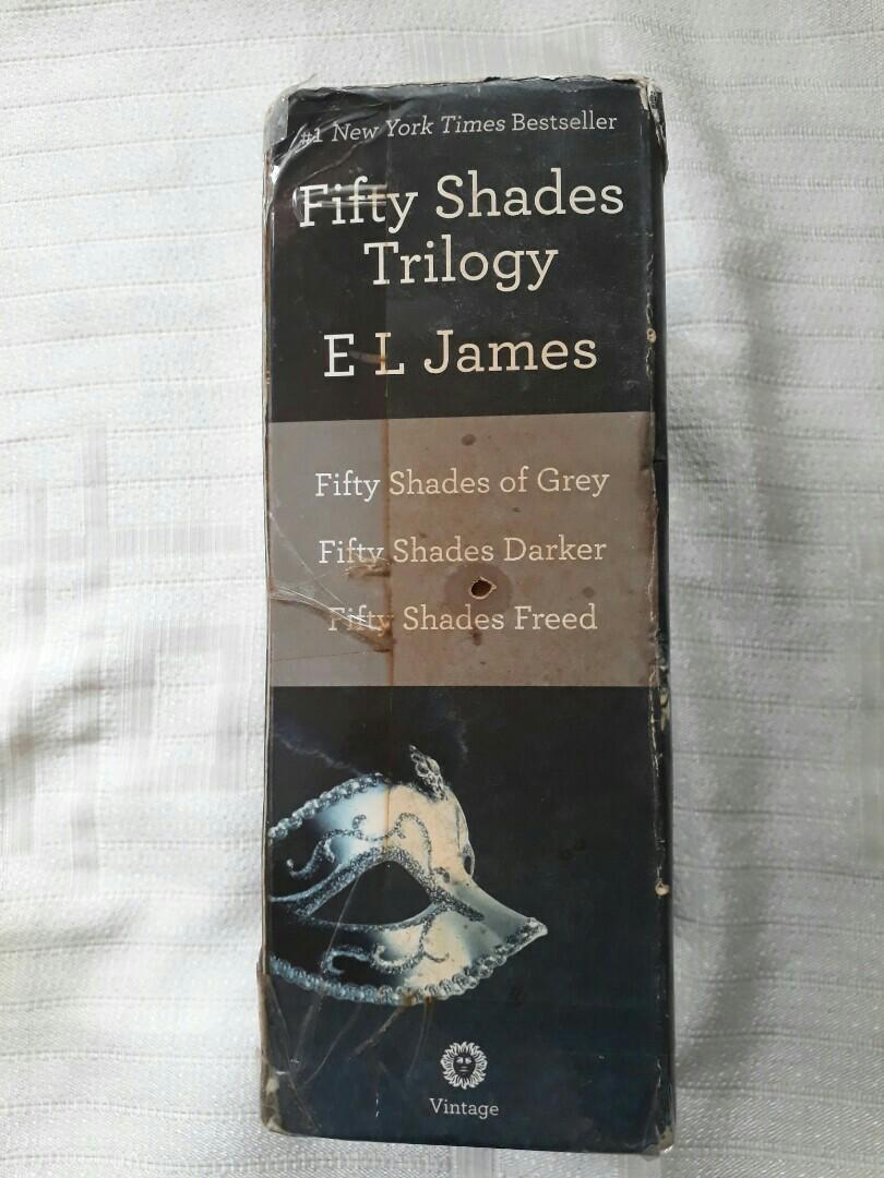 Fifty shades trilogy"Fifty shades trilogy EL James", Hobbies & Toys ...