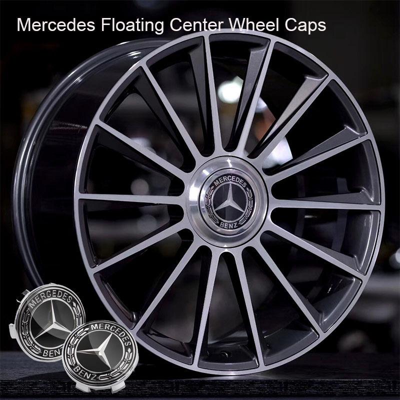 Floating Mercedes Wheels Caps like a Rolls Royce!, Car Accessories ...