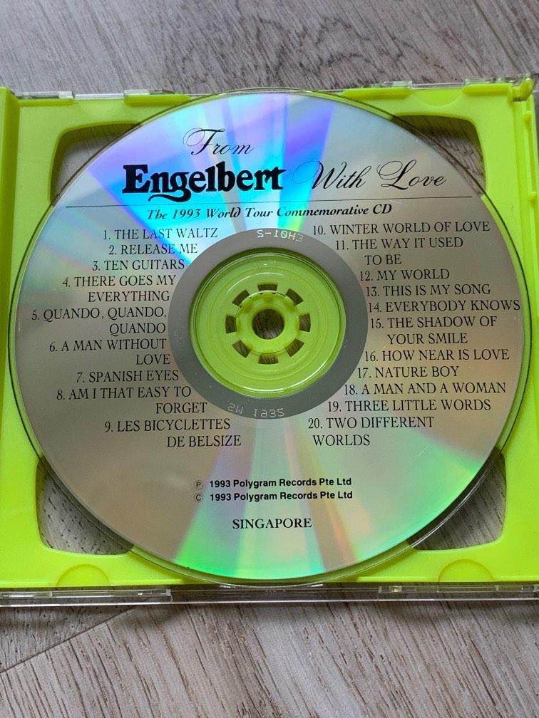From ENGELBERT With Love (The 1993 World Tour Commemorative CD ...