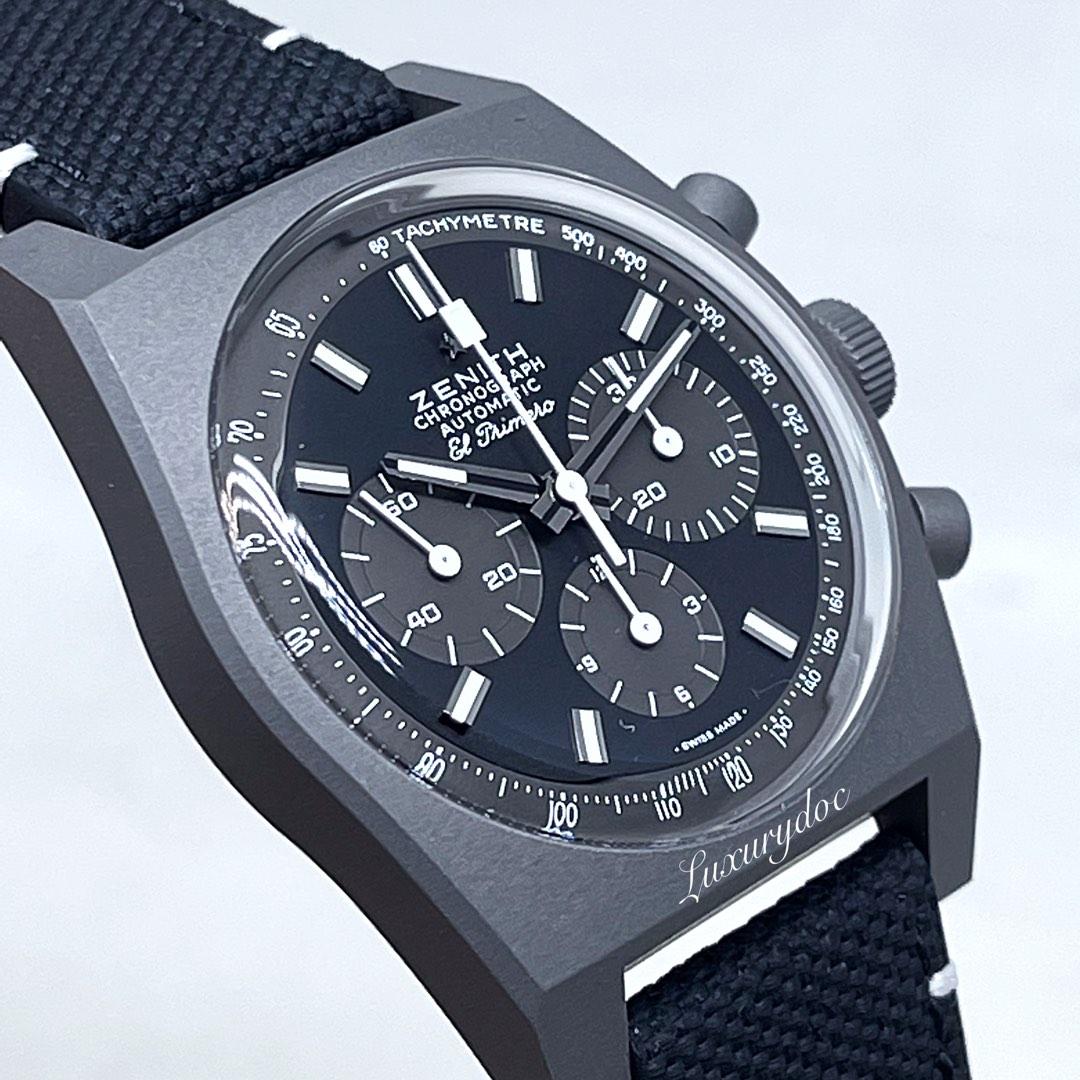 FS.BNIB ZENITH A384 CHRONOMASTER REVIVAL SHADOW EL PRIMERO AUTOMATIC ...