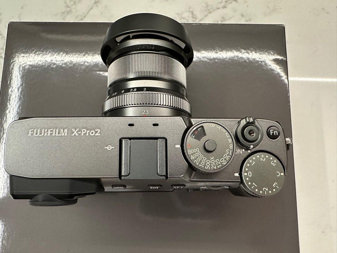Fujifilm X-Pro 2 Graphite Edition & XF23mm f2 lens Graphite, Photography, Cameras on Carousell