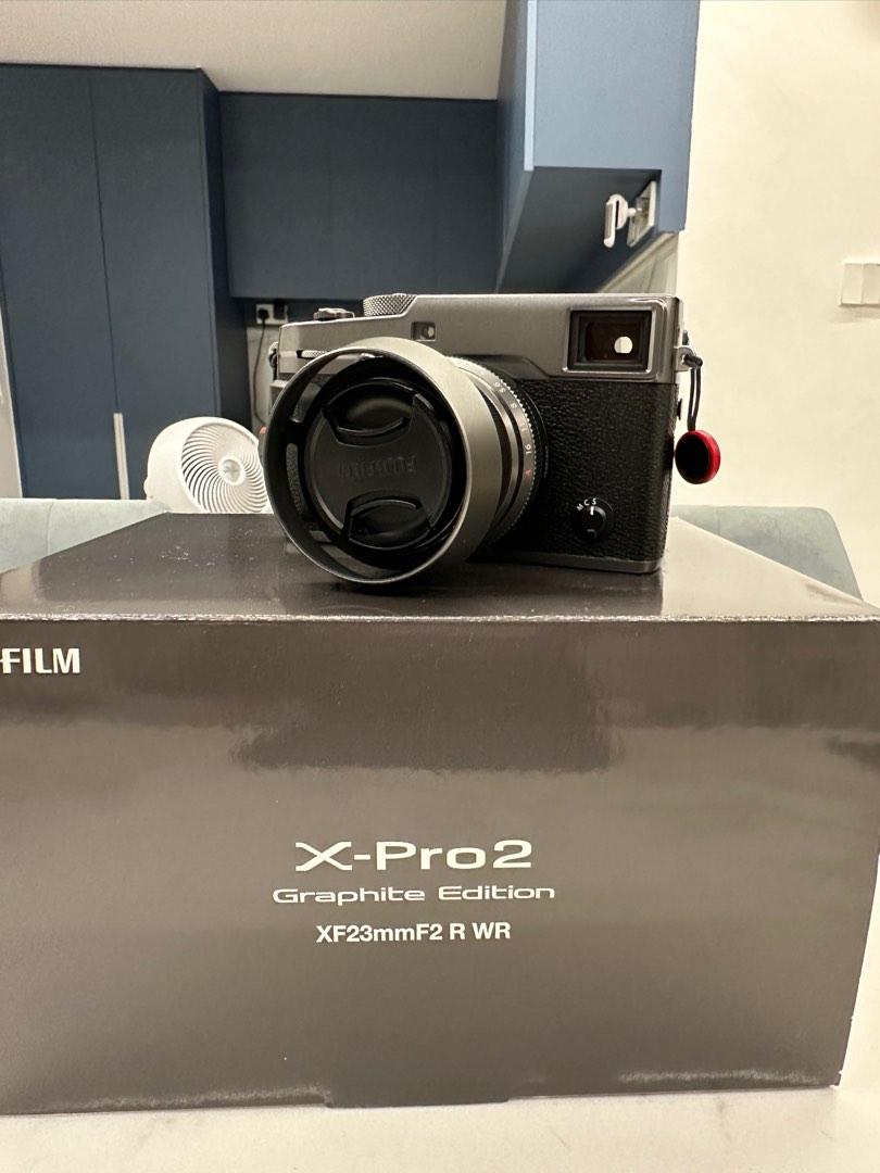 Fujifilm X-Pro 2 Graphite Edition & XF23mm f2 lens Graphite, Photography, Cameras on Carousell