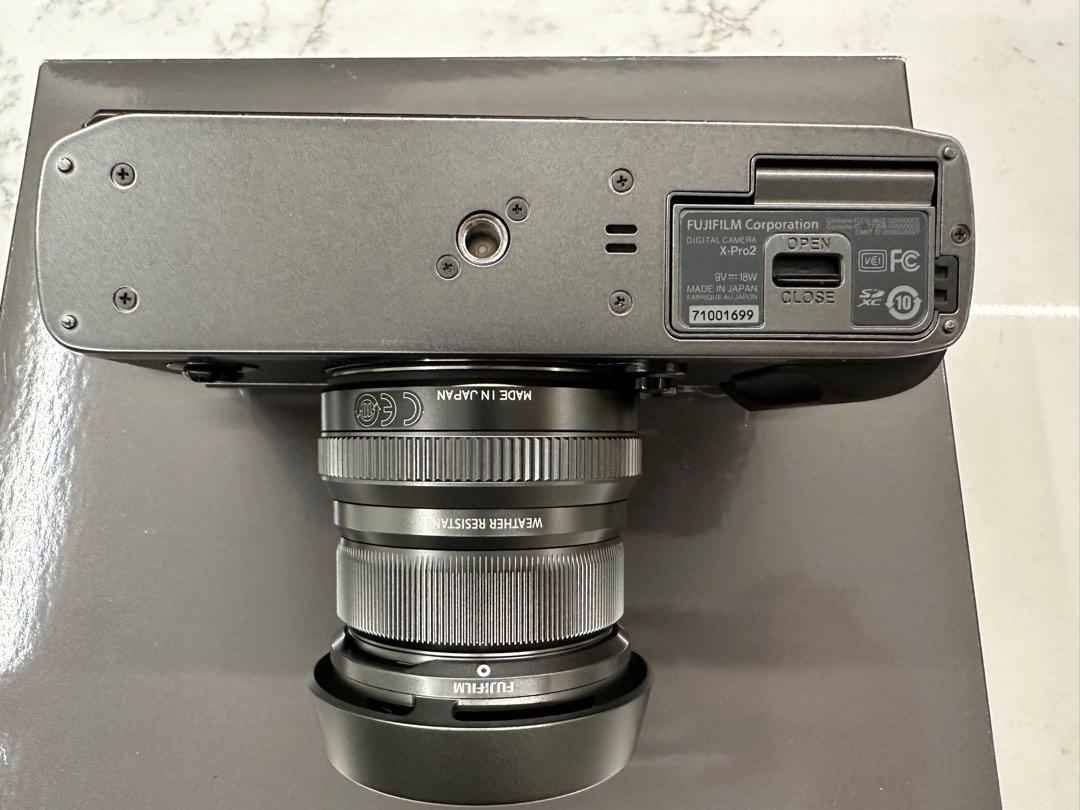 Fujifilm X-Pro 2 Graphite Edition & XF23mm f2 lens Graphite, Photography, Cameras on Carousell