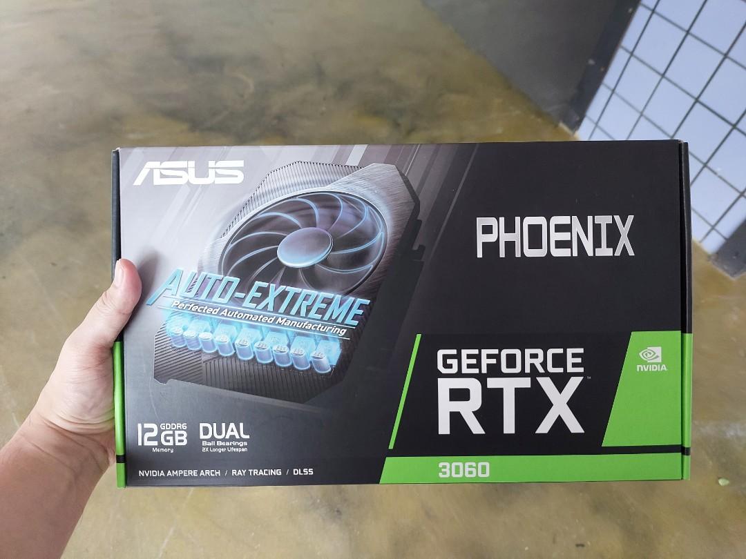 Geforce RTX 3060 phoenix single fan, Computers & Tech, Parts ...