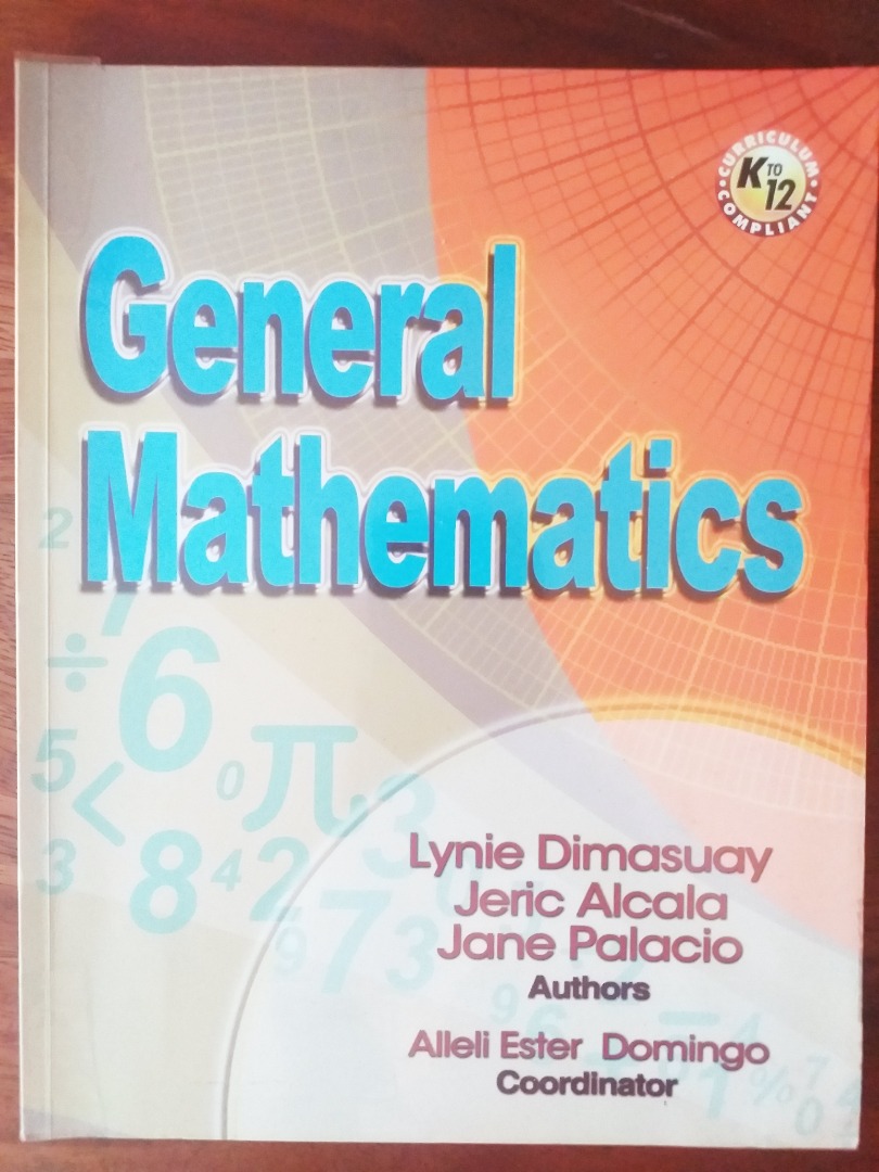 General Mathematics (Senior High School), Hobbies & Toys, Books ...
