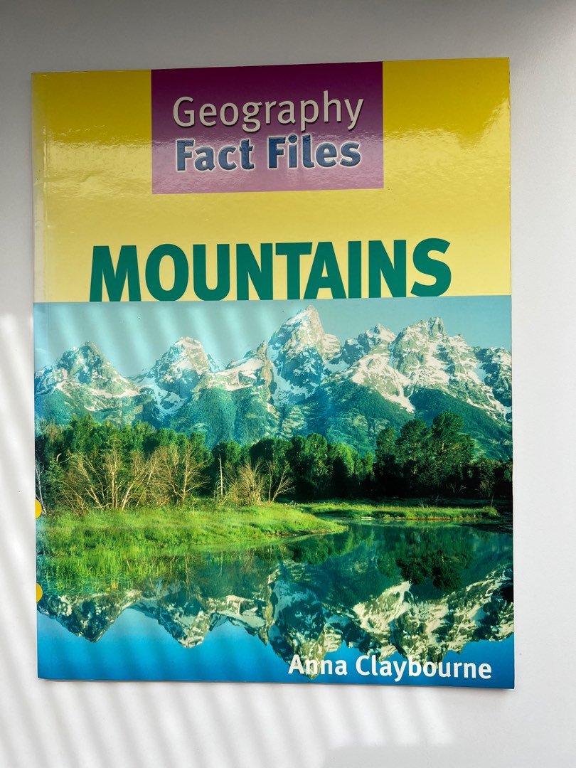 Geography Fact Files- Mountains, 興趣及遊戲, 書本 & 文具, 教科書 - Carousell