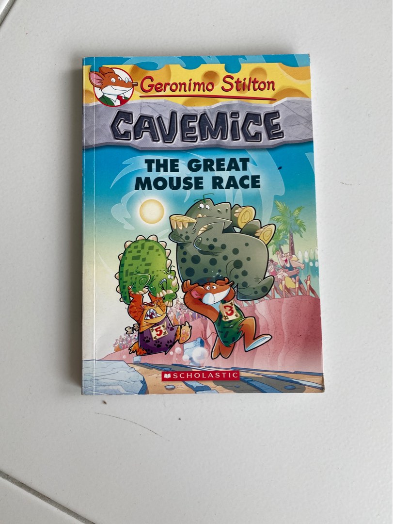 Geronimo Stilton Cavemice - the great mouse race, Hobbies & Toys, Books ...