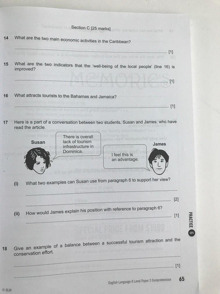 GLM Syllabus 1128 English O Levels Paper 2 Comprehension, Hobbies ... GLM Syllabus 1128 English O Levels Paper 2 Comprehension, Hobbies ...
