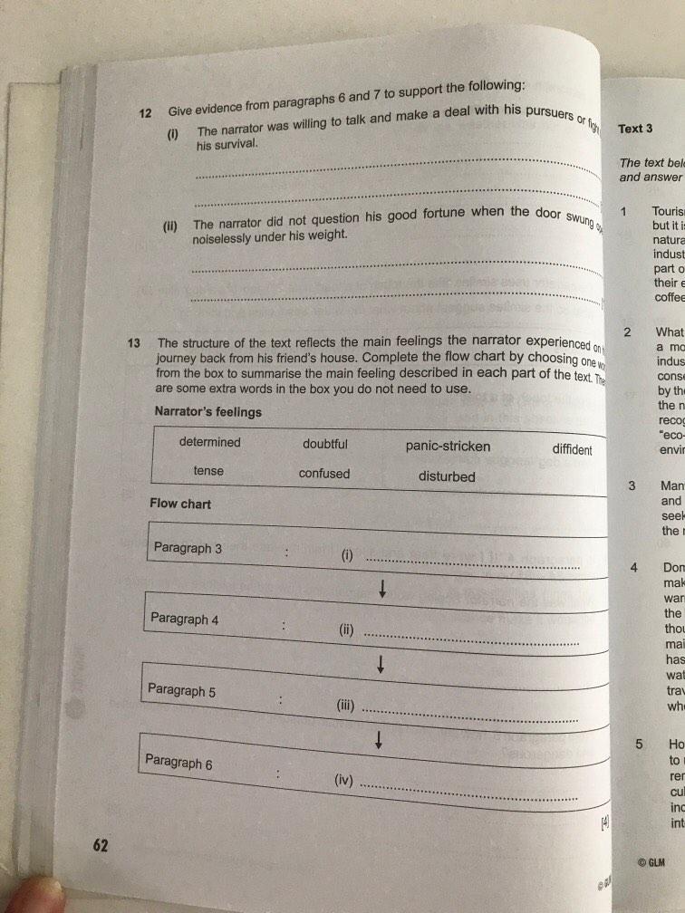 GLM Syllabus 1128 English O Levels Paper 2 Comprehension, Hobbies ... GLM Syllabus 1128 English O Levels Paper 2 Comprehension, Hobbies ...