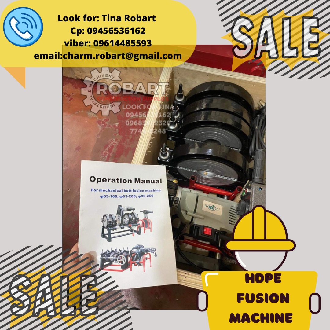 HDPE Fusion Machine, Commercial & Industrial, Construction Tools ...