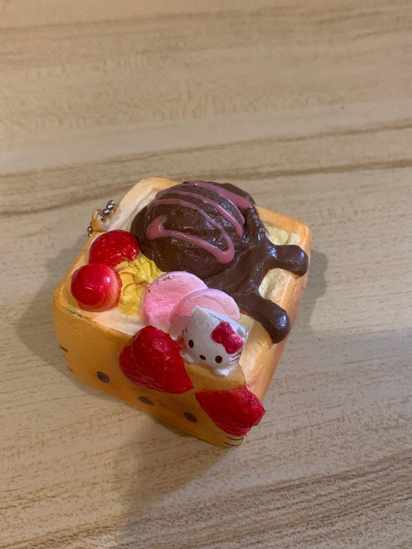 Hello Kitty Squishy Pastry Dessert Charm, Hobbies & Toys, Toys & Games ...