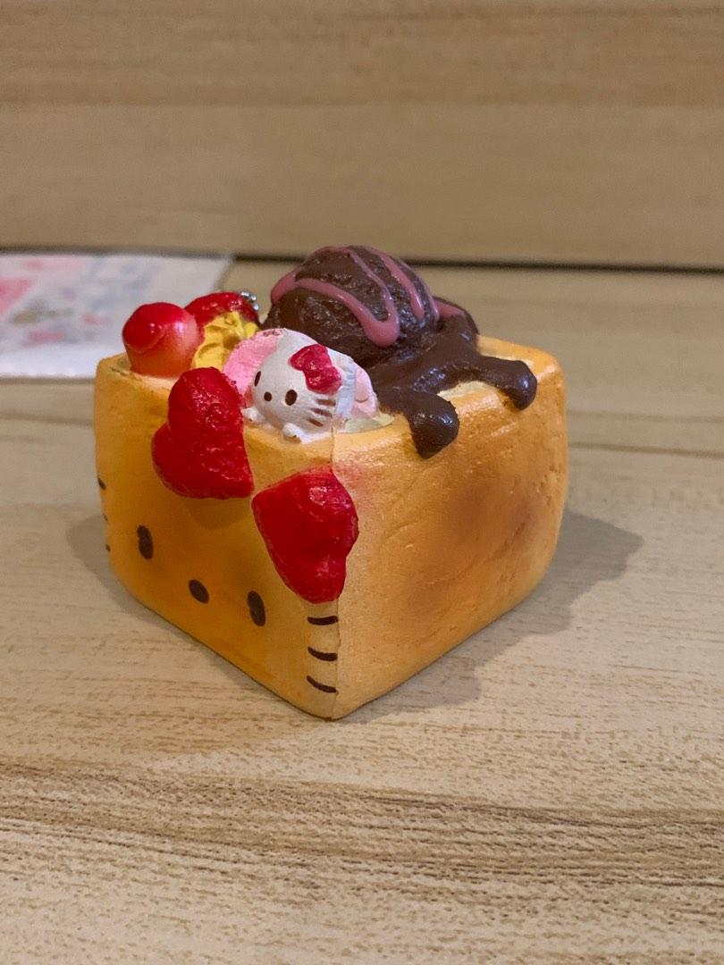 Hello Kitty Squishy Pastry Dessert Charm, Hobbies & Toys, Toys & Games ...
