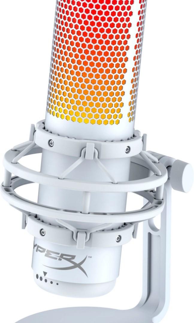 HYPERX QUADCAST S WIRED MULTI-PATTERN USB ELECTRET CONDENSER MICROPHONE ...
