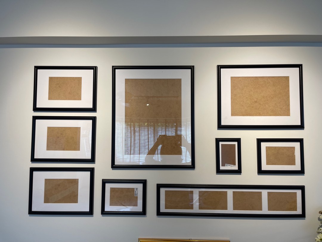 IKEA 9 frames + free 2 frames, Furniture & Home Living, Home Decor ...