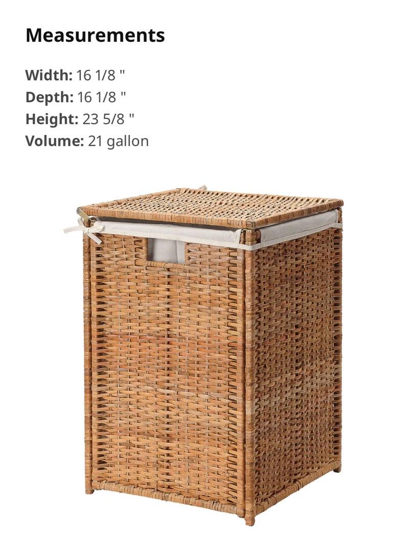 IKEA Laundry Basket, Furniture & Home Living, Home Improvement ...