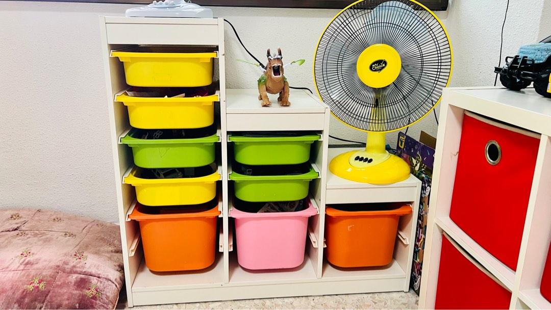 Ikea Toy Storage Rack - TROFAST with Containers, Furniture & Home ...