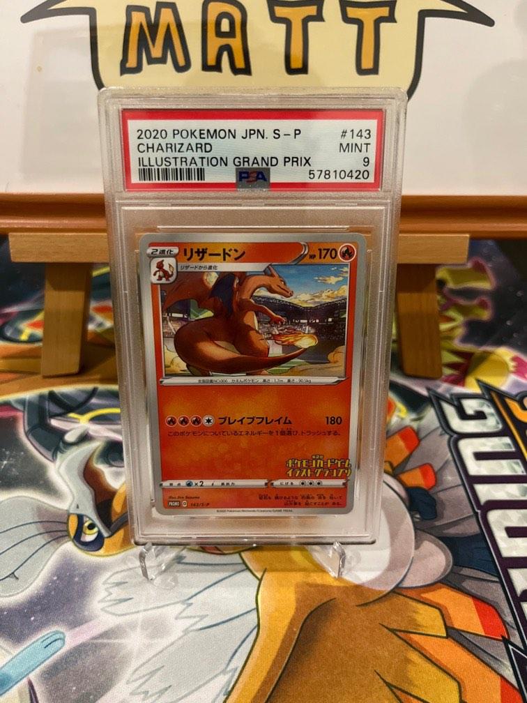 Illustration Grand Prix Charizard PSA, Hobbies & Toys, Toys & Games on ...