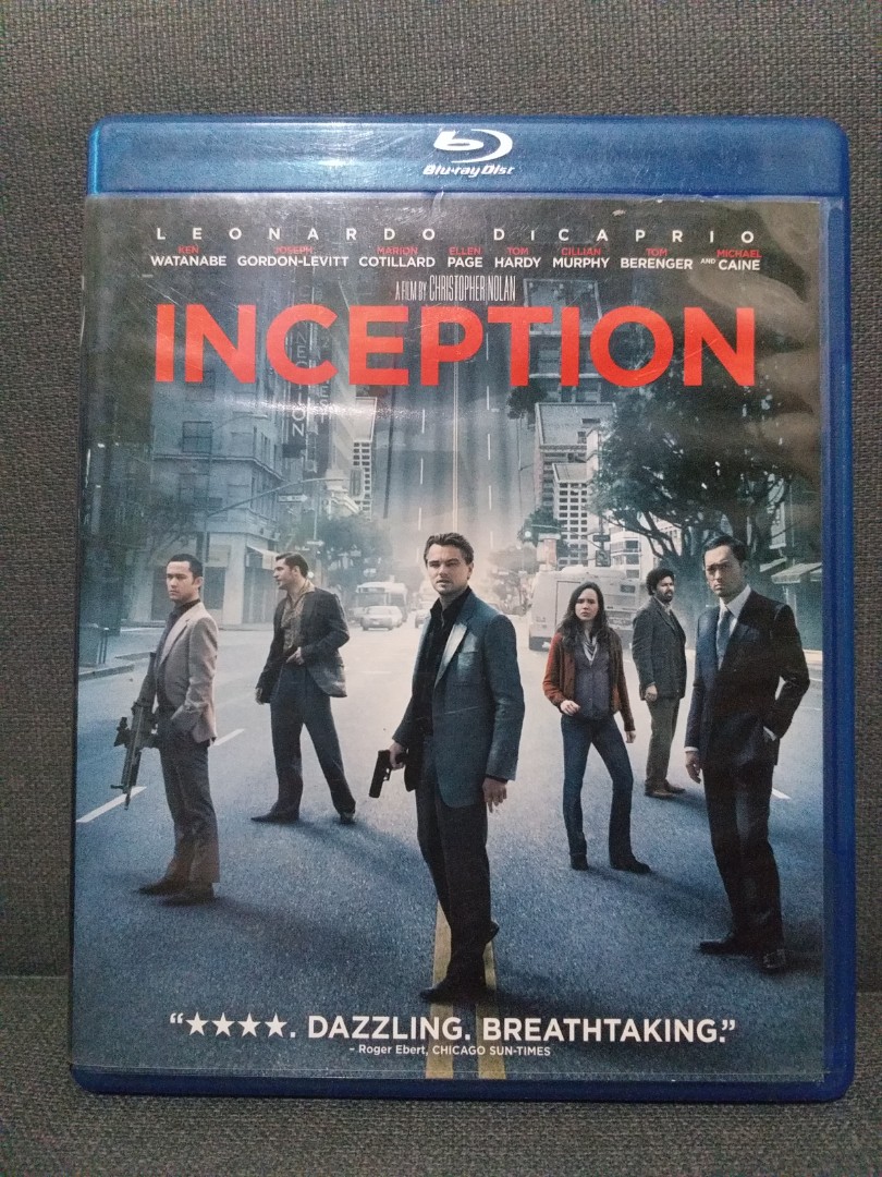 Inception blu ray, Hobbies & Toys, Music & Media, CDs & DVDs on Carousell