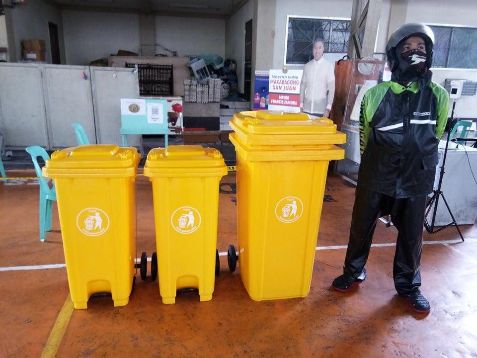 Industrial trash bin, Furniture & Home Living, Cleaning & Homecare ...