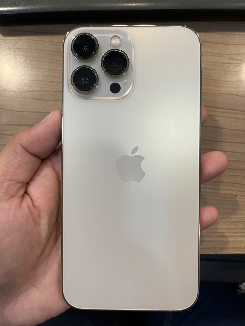 IPHONE 13 PRO MAX 128B GOLD GLOBE LOCK, Mobile Phones & Gadgets, Mobile ...