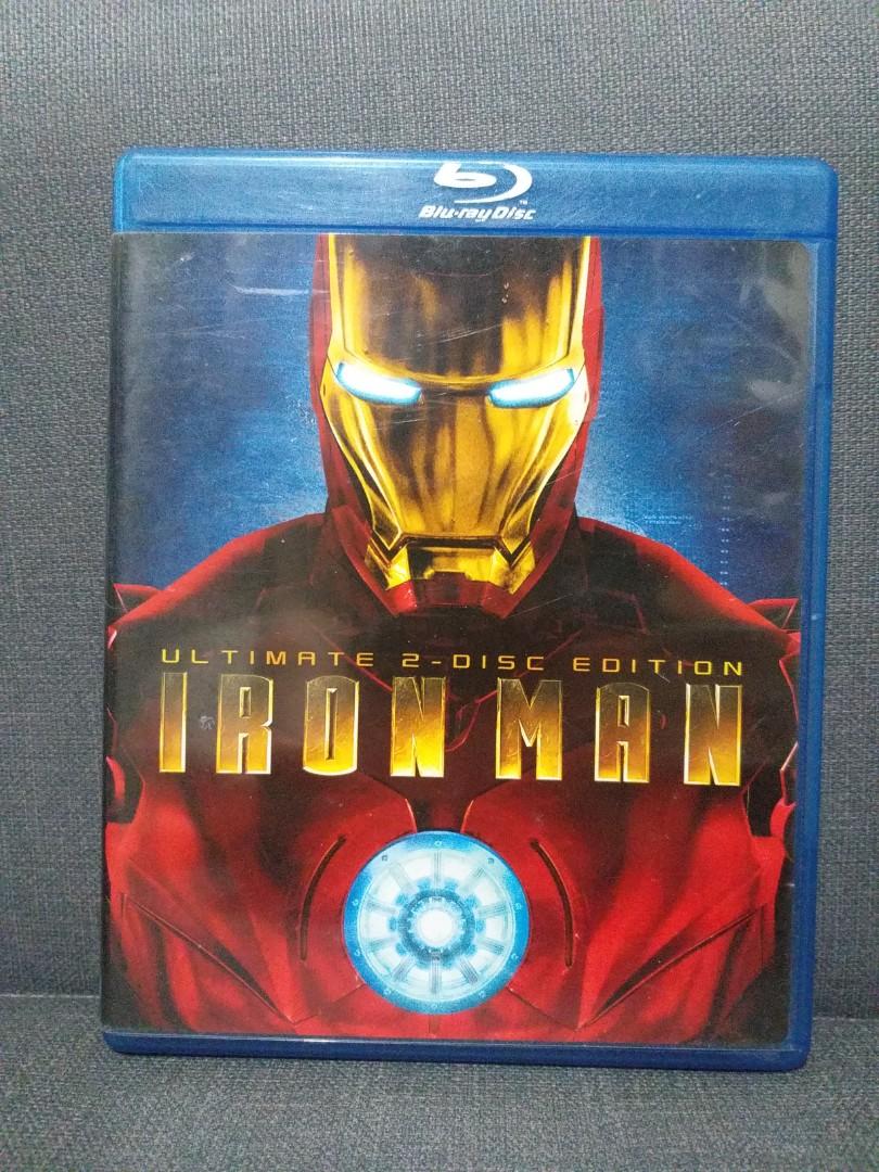 Iron man blu ray, Hobbies & Toys, Music & Media, CDs & DVDs on Carousell
