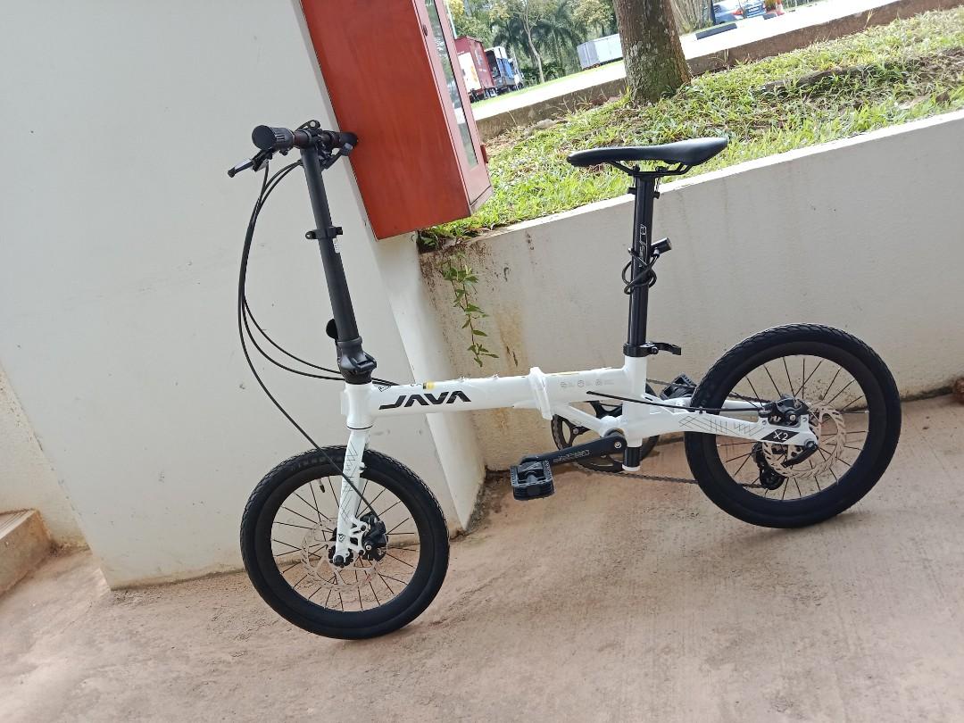 Java x2 foldable 9 speed 10.5 kg, Sports Equipment, Bicycles & Parts ...