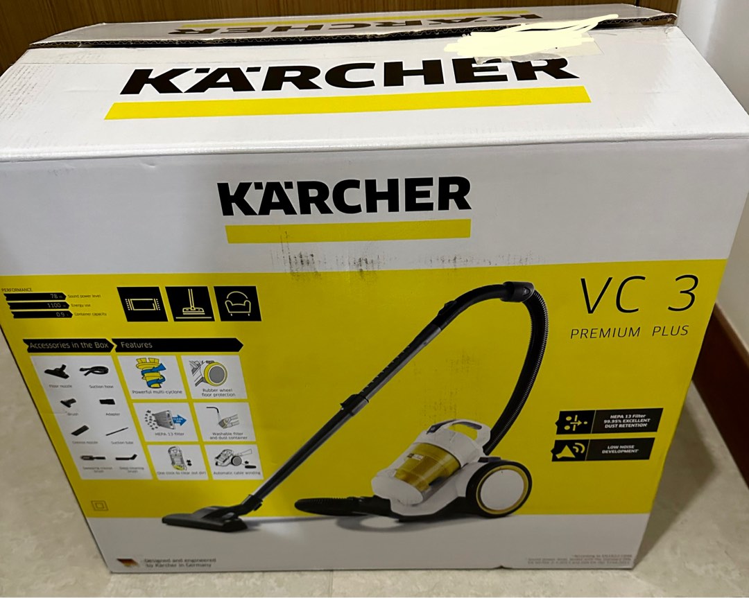 BN Karcher Vacuum Cleaner VC3 Premium Plus, TV & Home Appliances ...