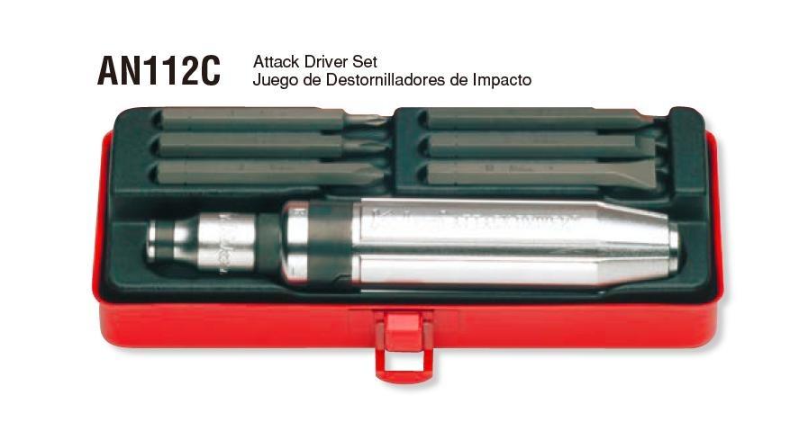 Koken 6pc. Attack Driver Set Model AN-112C Made in Japan, Furniture ...