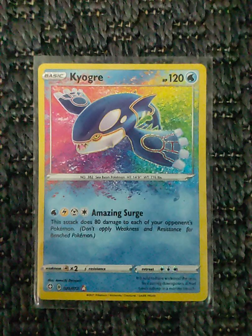 Kyogre Amazing Rare, Hobbies & Toys, Toys & Games on Carousell