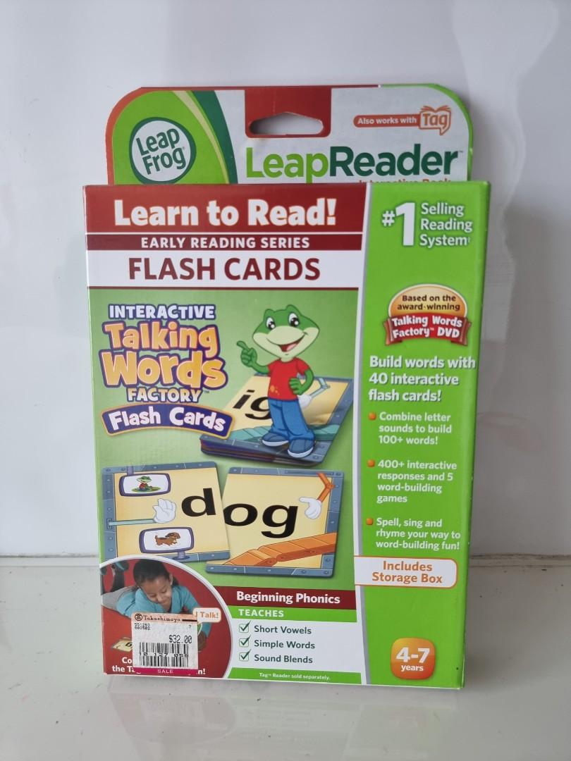 Leap Frog Learn to Read! Flash cards, Hobbies & Toys, Books & Magazines ...