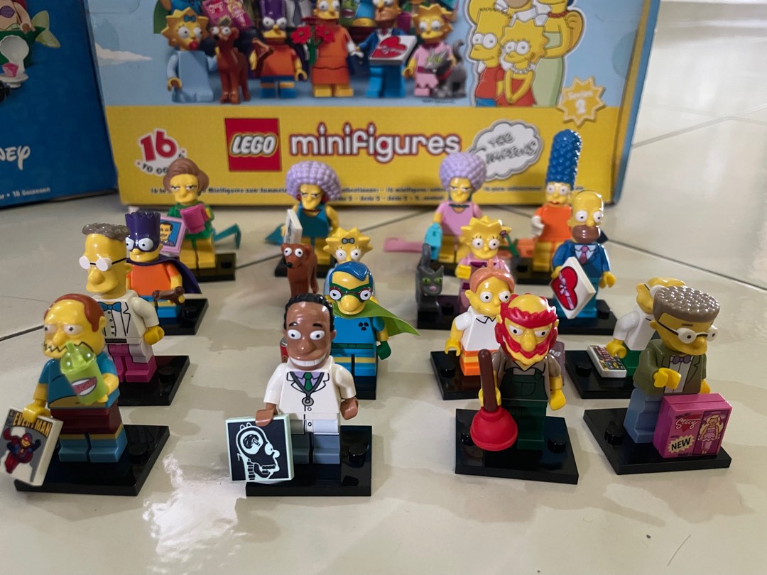 Lego Mini figures the Simpson Complete set, Hobbies & Toys, Toys ...