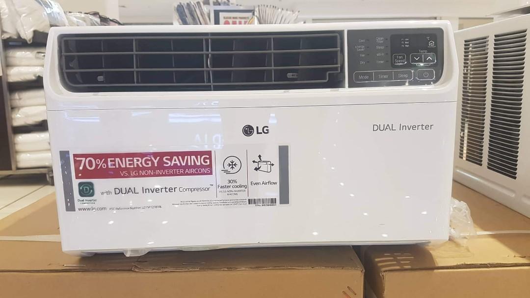 LG WINDOW TYPE AIRCON (DUAL INVERTER / NON INVERTER TYPE), TV & Home ...
