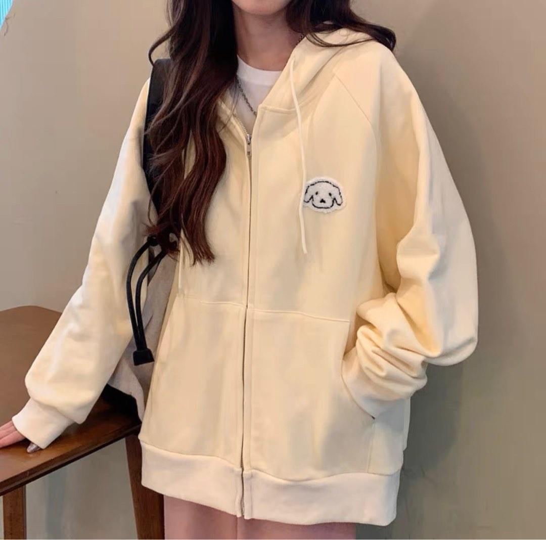 light yellow jacket, Women's Fashion, Coats, Jackets and Outerwear on ...