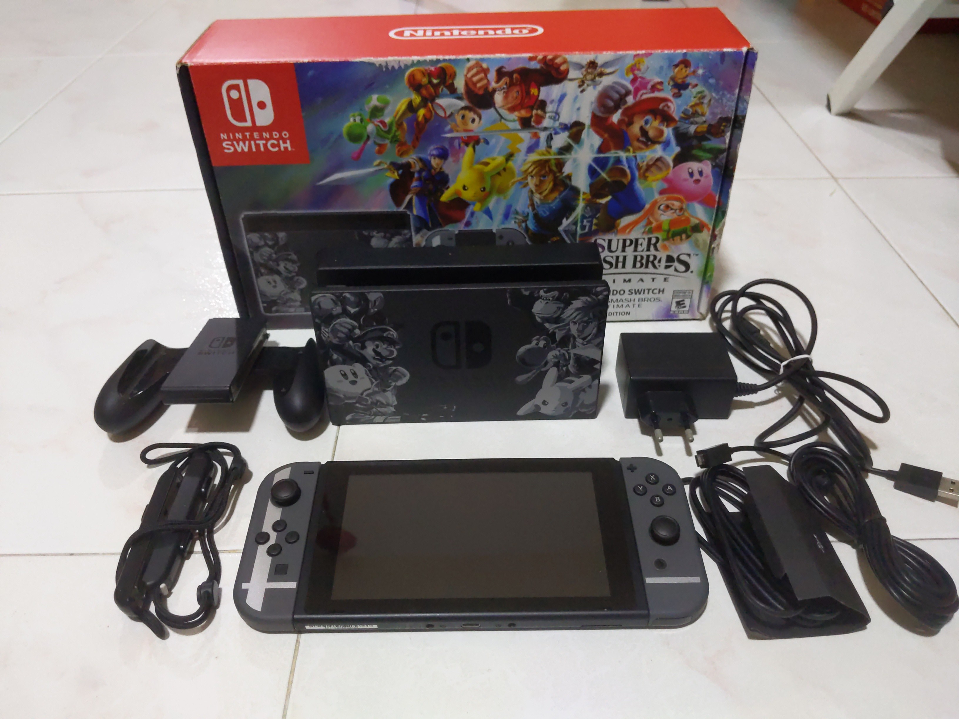 Like New Nintendo Switch (Super Smash Bros Ultimate edition) without ...