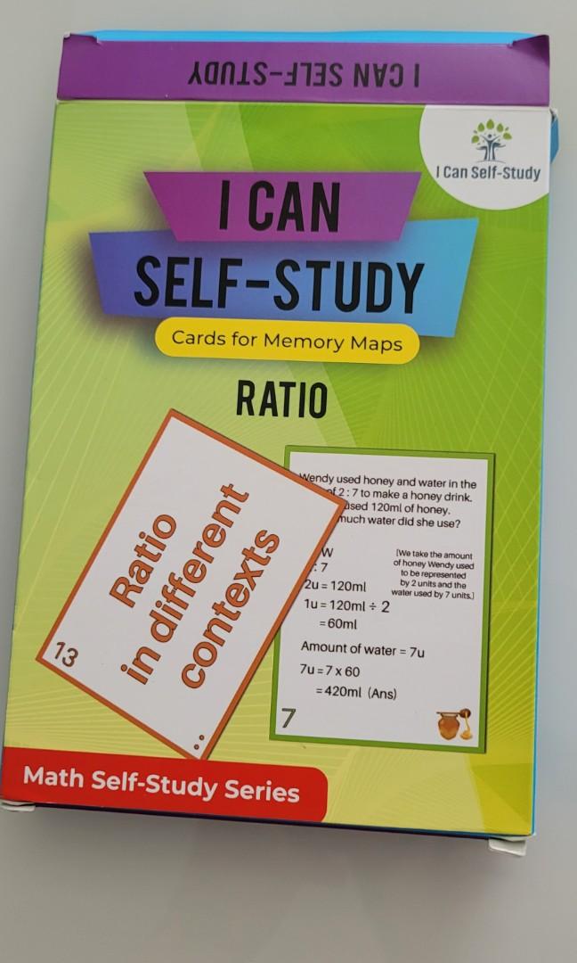 LOB Flash card-%,ratio and fractions, Hobbies & Toys, Books & Magazines ...