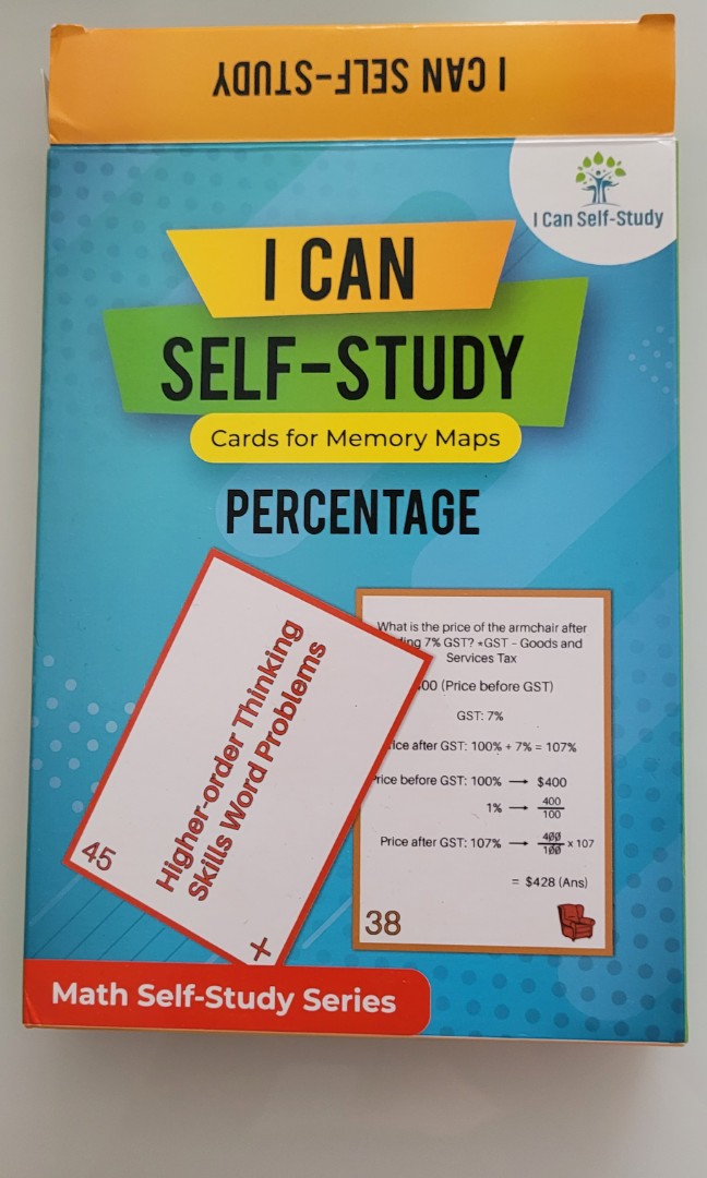 LOB Flash card-%,ratio and fractions, Hobbies & Toys, Books & Magazines ...