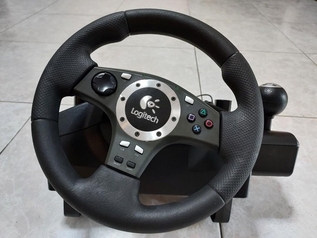 Logitech Steering Wheel Set, Video Gaming, Gaming Accessories ...