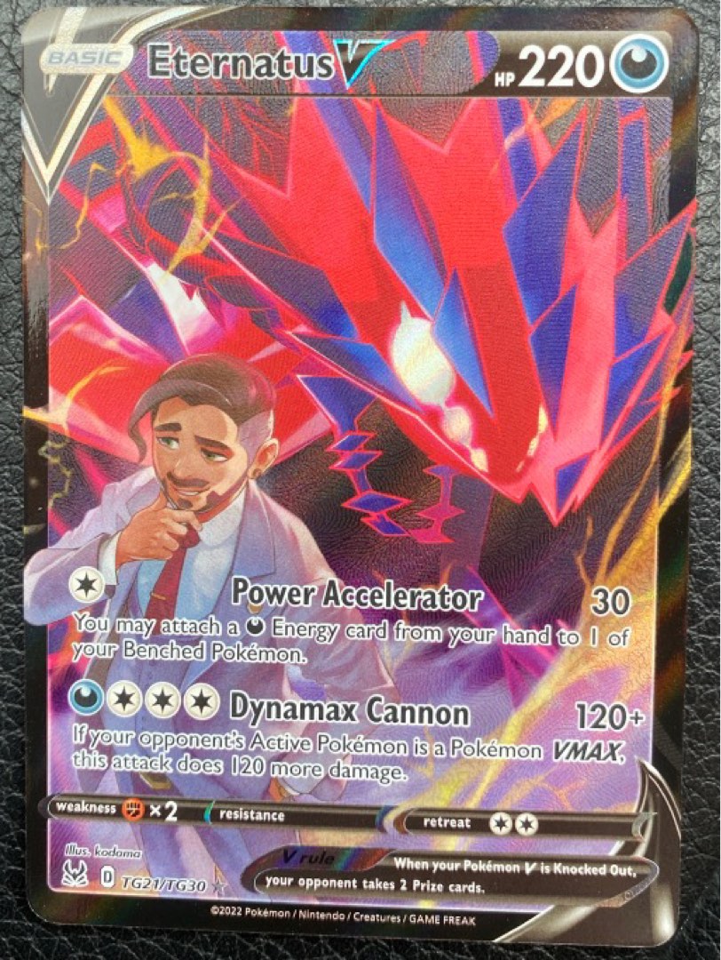 Lost Origin Tg21 Eternatus V, Hobbies & Toys, Toys & Games on Carousell