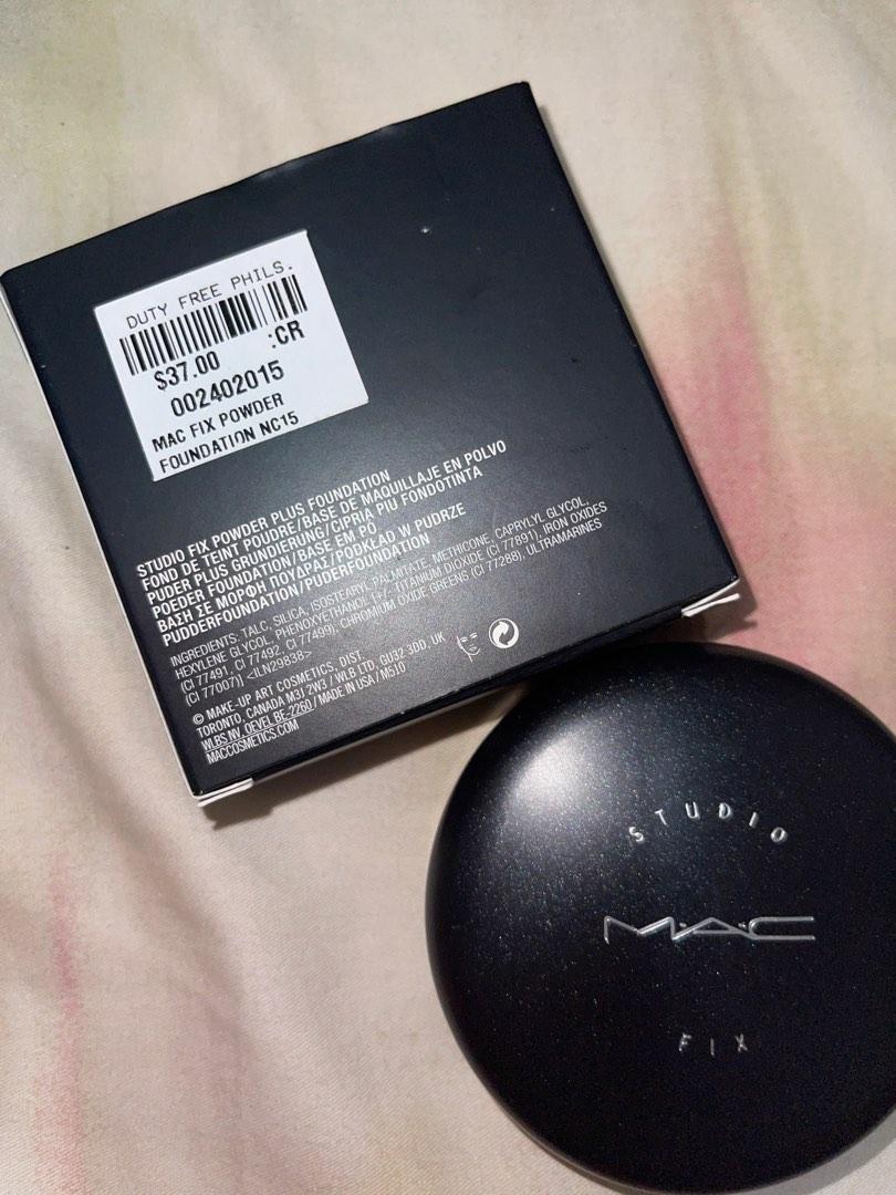 MAC Studio Fix Powder Plus Foundation shade NC15, Beauty & Personal ...