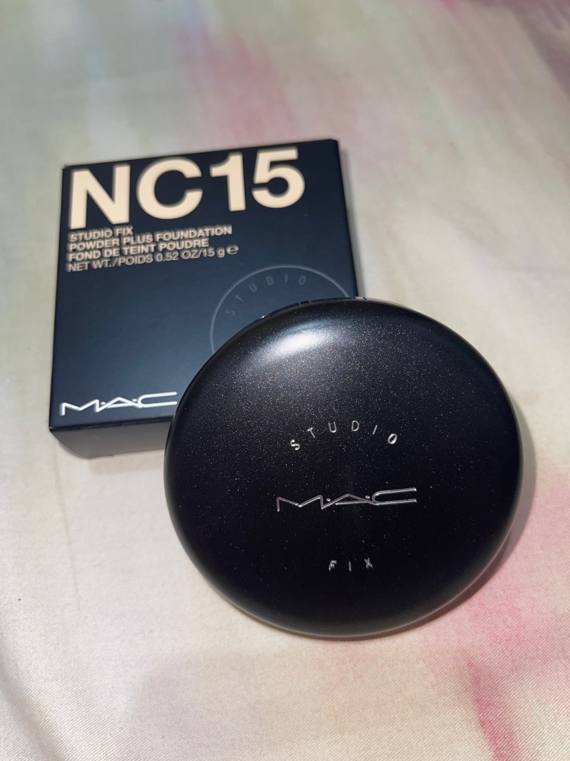 MAC Studio Fix Powder Plus Foundation shade NC15, Beauty & Personal ...