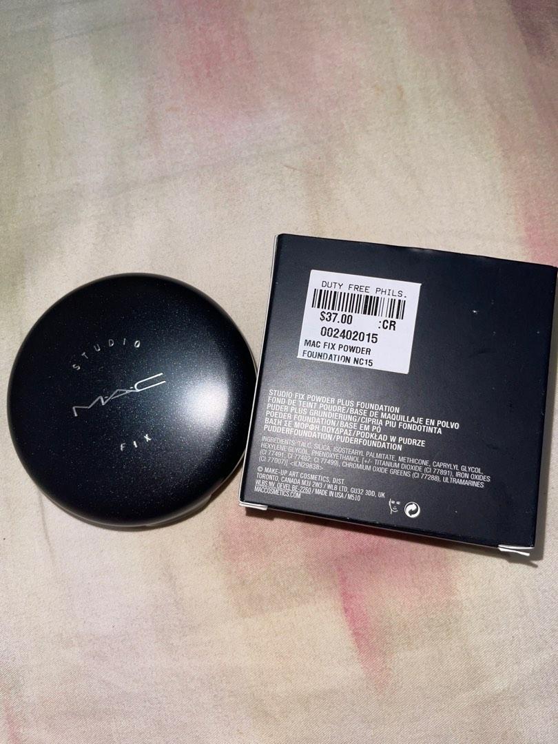 MAC Studio Fix Powder Plus Foundation shade NC15, Beauty & Personal ...