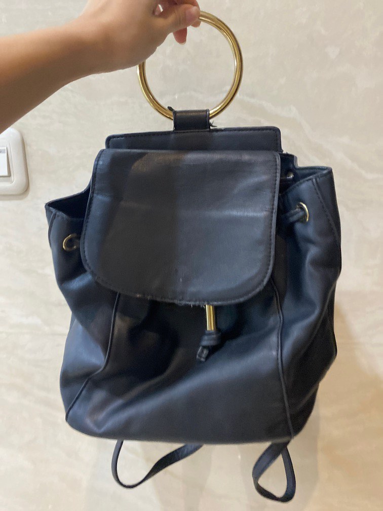 Mango backpack, Fesyen Wanita, Tas & Dompet di Carousell